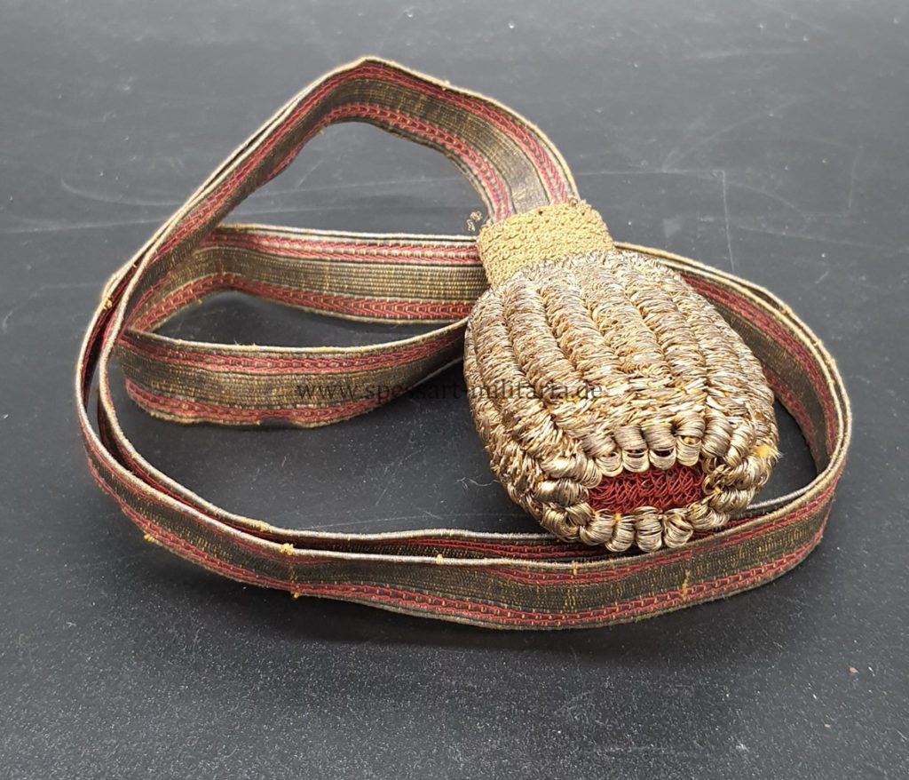 Portepee für Säbel - Spessart Militaria